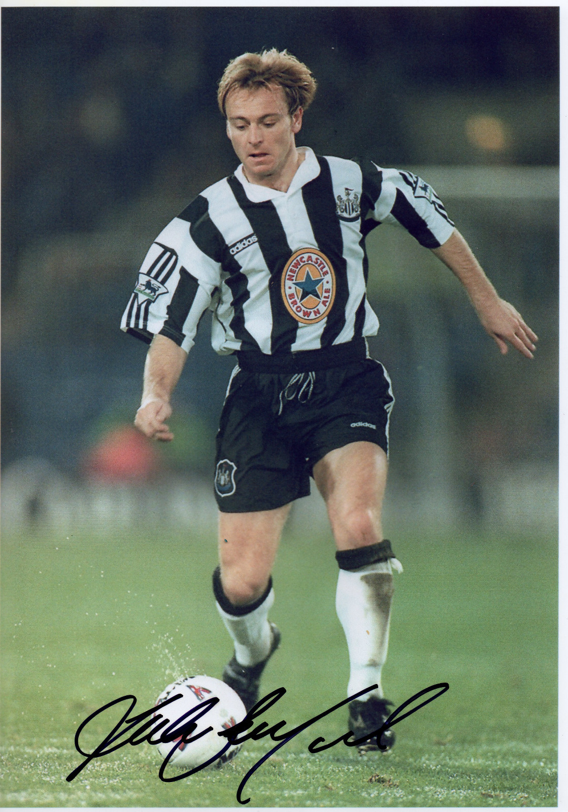 JOHN BERESFORD - Signed 12x8 Photograph - SPORT - NEWCASTLE UTD ...