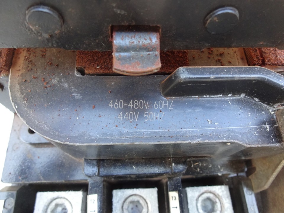 GE CR305F0 / SIZE 4 CONTACTOR 480 VAC COIL 600 VAC 100 HP 135 AMPS 3 ...