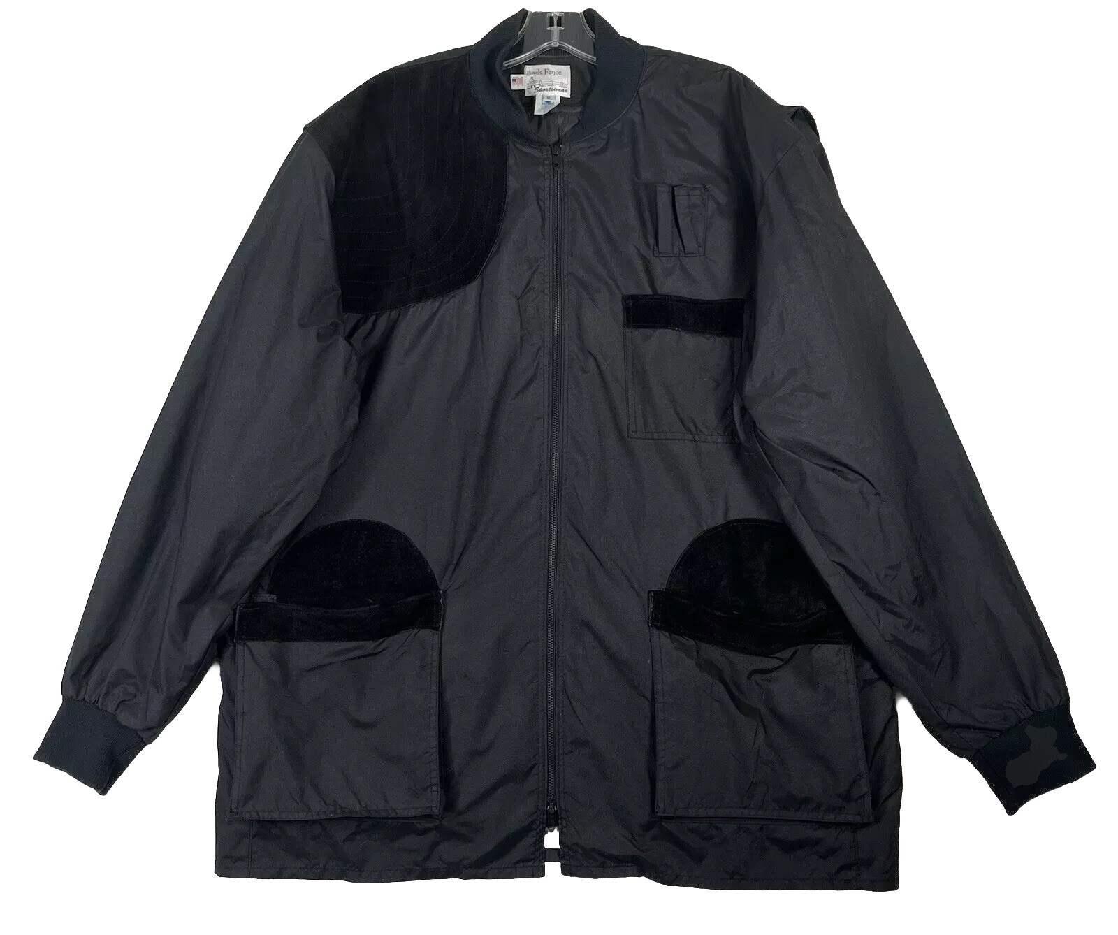 Back Fence Shooting Rifle Jacket Nylon Rain RH Shoot … - Gem