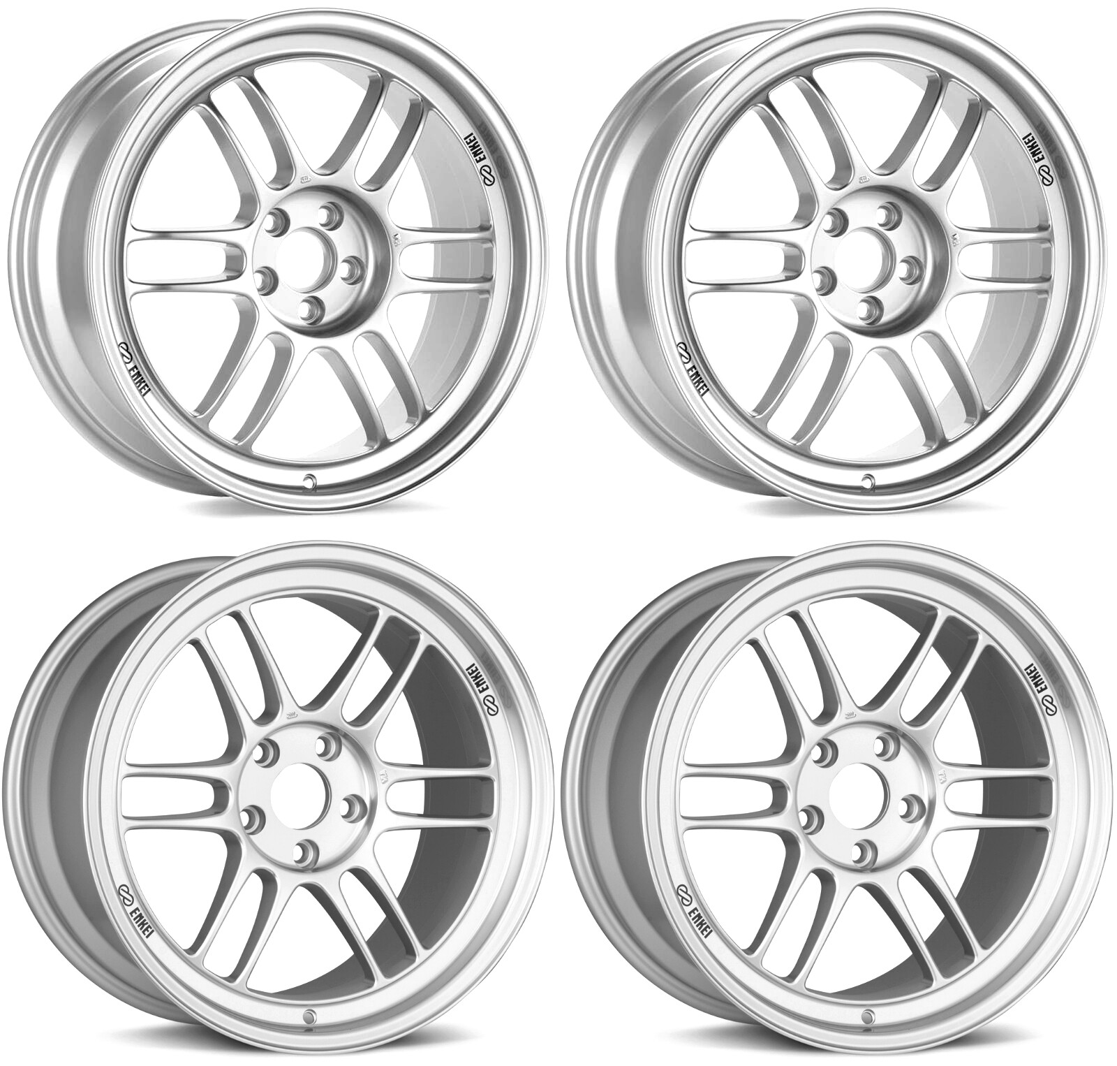 FOR HONDA S2000 ENKEI RPF1 17X7.5" 17x9" RPF-1 LIGHTWEIGHT TRACK RACING ...