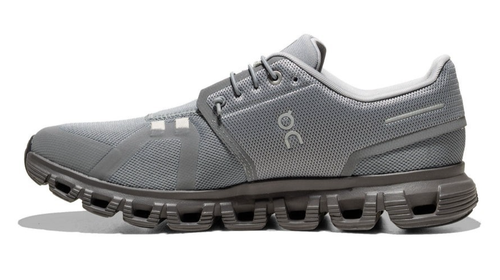 On Running Cloud 6 Apollo Eclipse Mens Grey Sports Sneaker 3MF10074109 ...