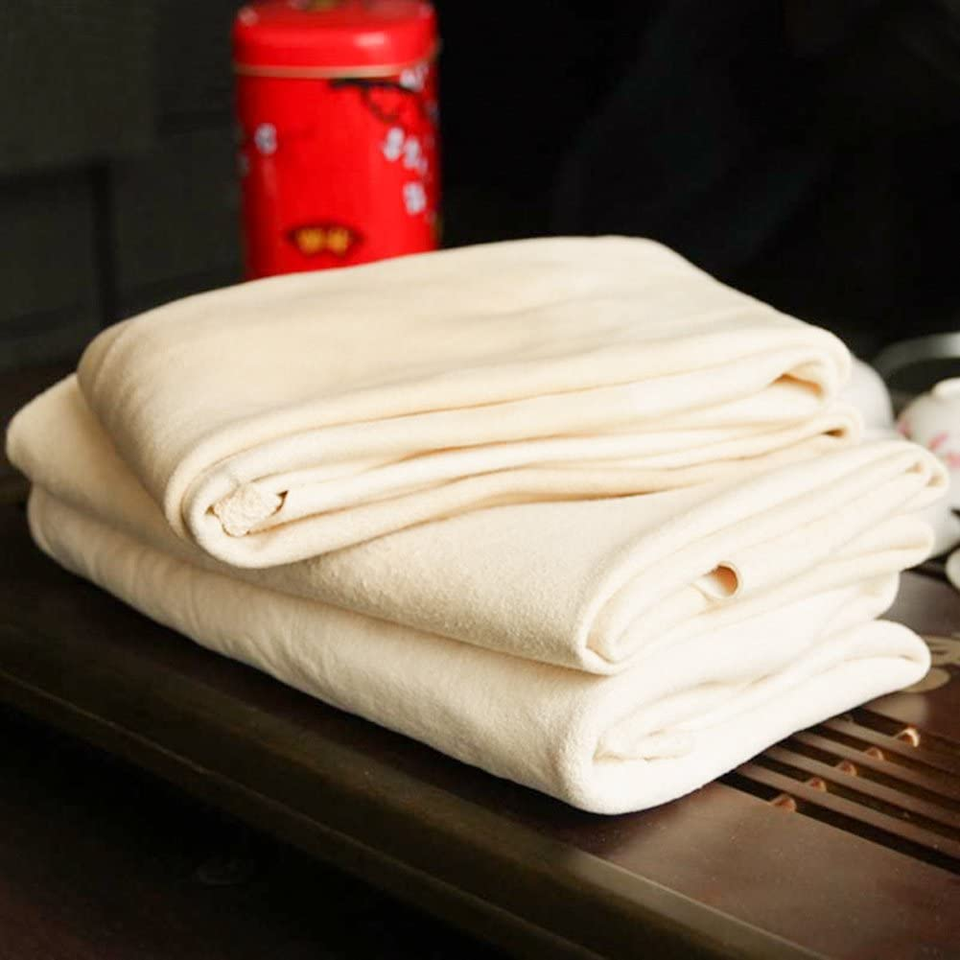 Natural Chamois Cloth for Car Drying Leather Drying Towel Natural ...