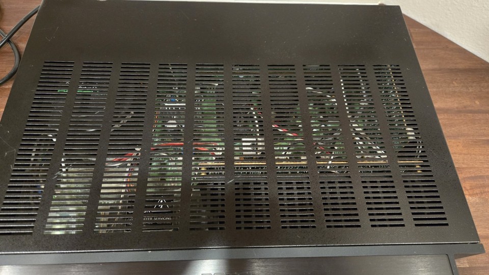 ROTEL RX-1050 STEREO RECEIVER - 100 WPC - CLEANED - TESTED, Minor Ding ...