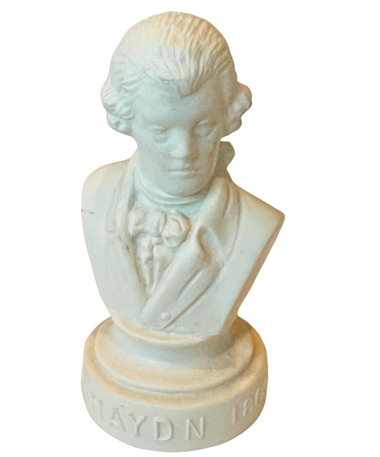 Halbe Statuette Figurine vtg Dugan composer musician bust sculpture ...