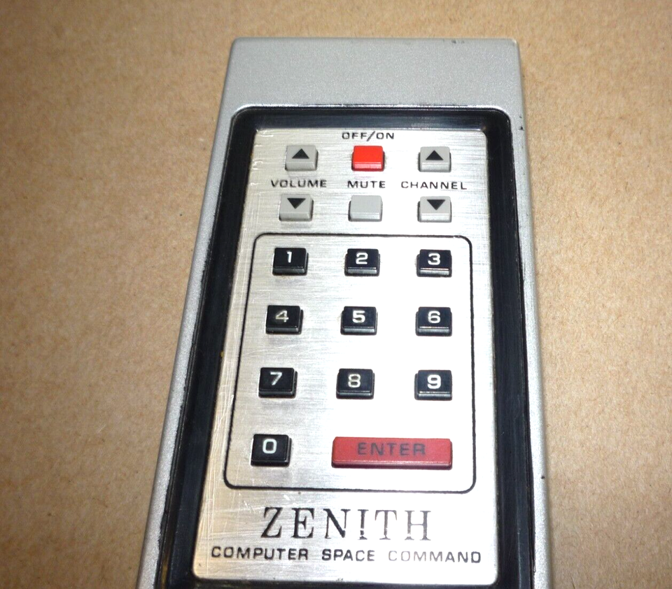VINTAGE ZENITH COMPUTER SPACE COMMAND 343 14-958A 124-32 REMOTE CONTROL ...