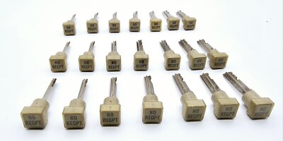 NCR National Cash Register Keys NO RECEIPT 21 Pieces | eBay