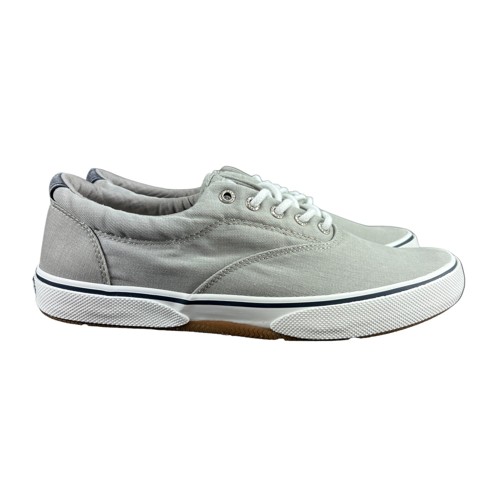 Sperry Top Sider Mens Halyard Gray Fashion Sneaker Size 10.5 (6491690 ...