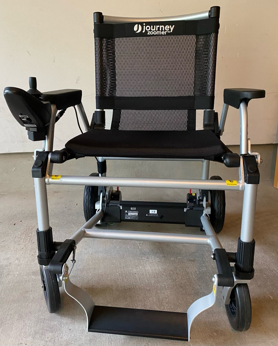 Zoomer Wheelchair Zoomer Chair: 52lbs, FAA Approved, 8 Mile, 3.7mph,
