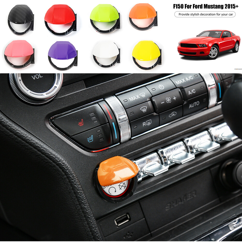 Interior Center Console Engine Start Stop Switch Cover Trim For Ford ...