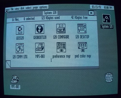 GEOS 128 V2 1571 + 1581 new 64 KB ROM expansion for Commodore 128 U36 ...