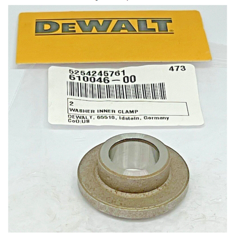 DeWALT 610046-00 Cordless Circular Saw Inner Flange Blade Clamp Washer ...