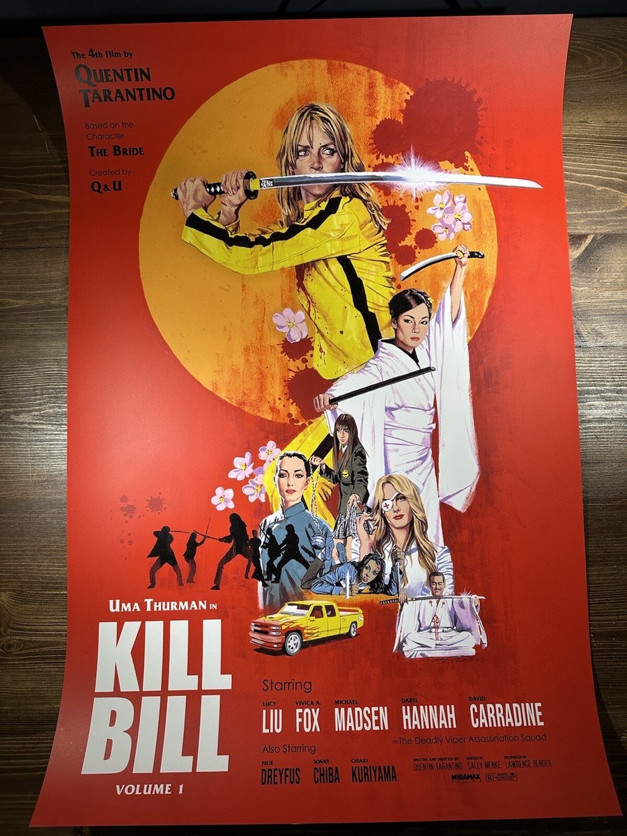 Kill Bill Poster Kunst