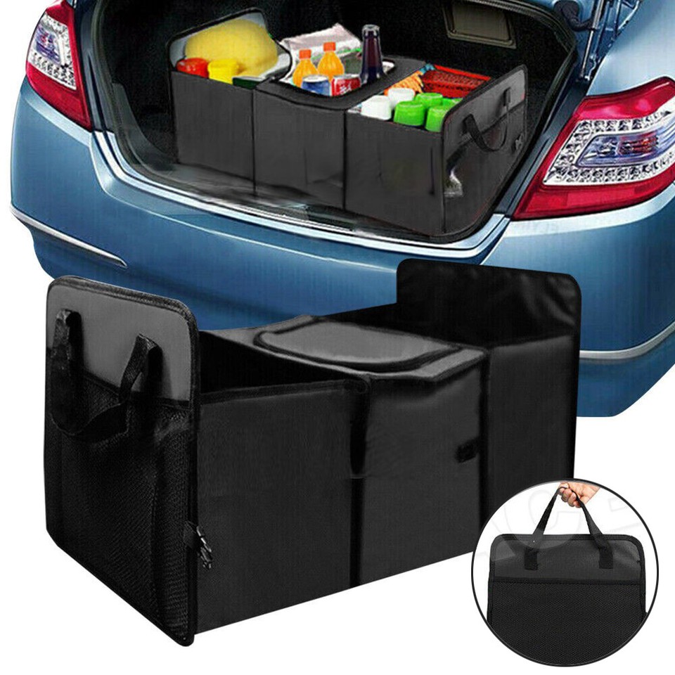 Trunk Organizer Cargo Foldable Caddy Storage Collapse Bag Bin for Car ...