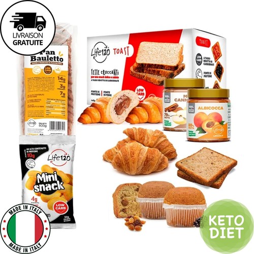Life 120 | Low Carb Breakfast Box 30 Days - Kit petit-déjeuner protéiné ...