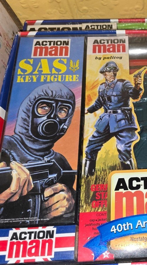 1/6 Action Man 40th Anniversary German Staff Officer w SAS AM057 Mib | eBay