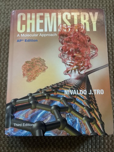 Chemistry A Molecular Approach by Nivaldo J. Tro Third Edition ...