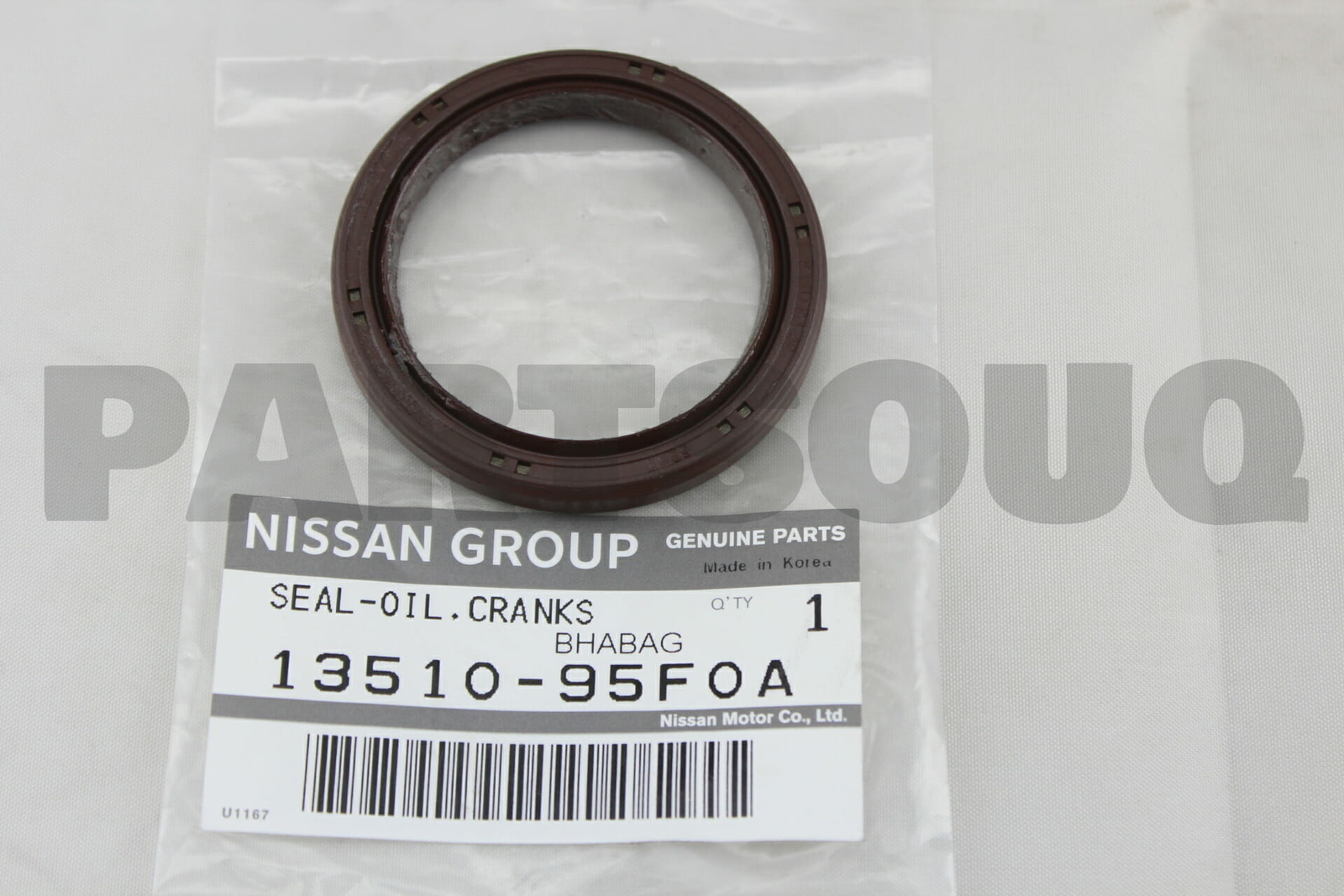 1351095F0A Genuine Nissan SEAL-OIL,CRANKSHAFT FRONT 13510-95F0A | eBay