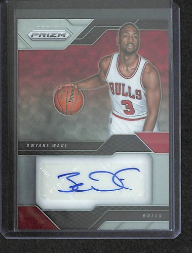 2016-17 Panini Prizm Autograph #33 Dwayne Wade | eBay UK