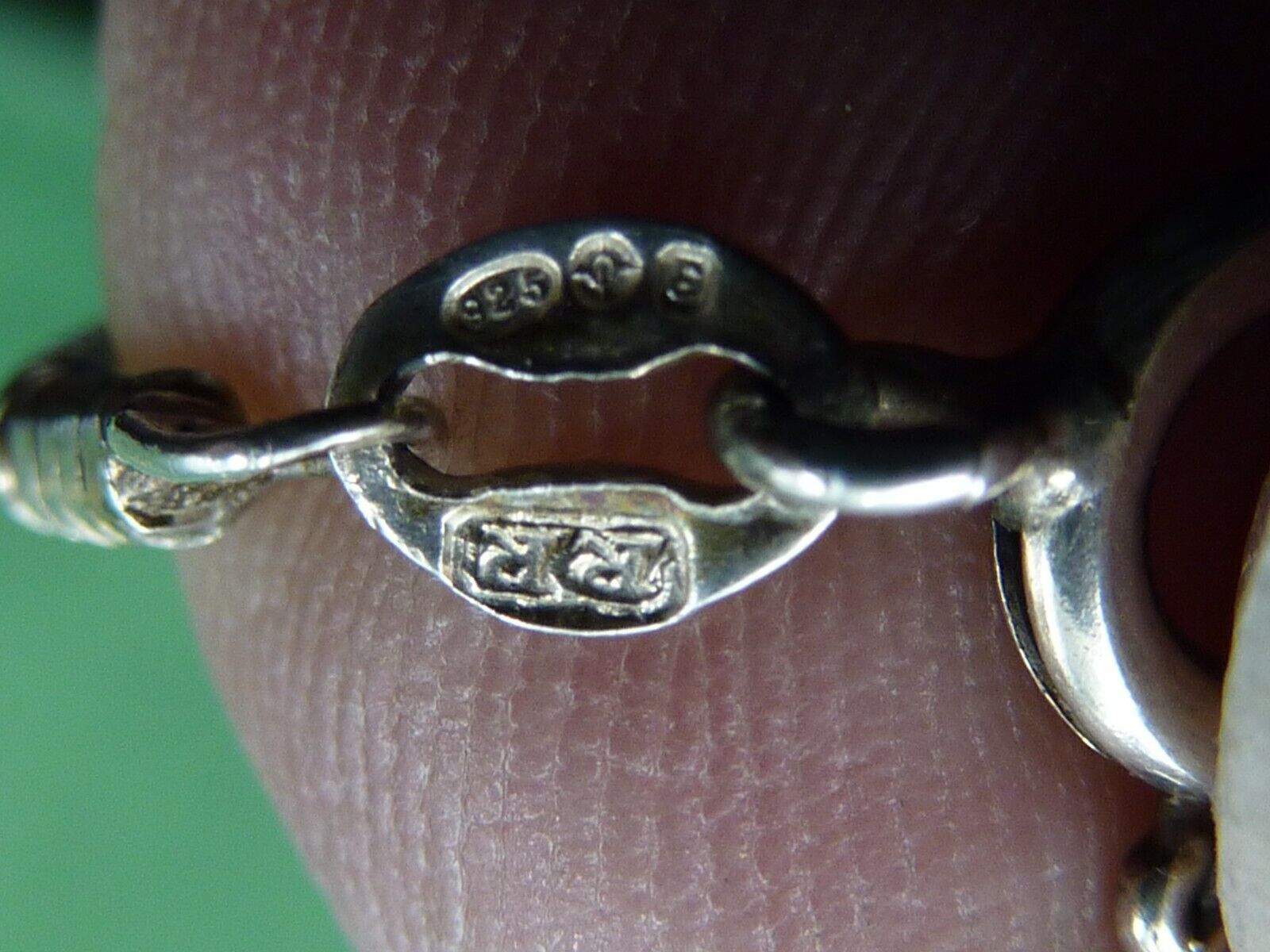 Red Enamel Pendant - 43 mm - on 925 Silver 600 mm Chain Necklace | eBay