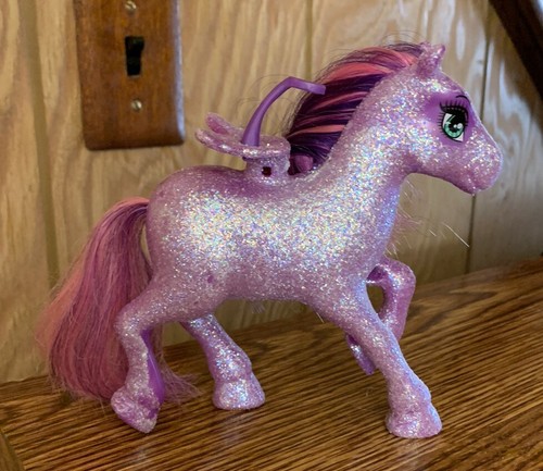 Barbie and The Three Musketeers Mini Kelly Doll's Sparkle Purple Pony ...