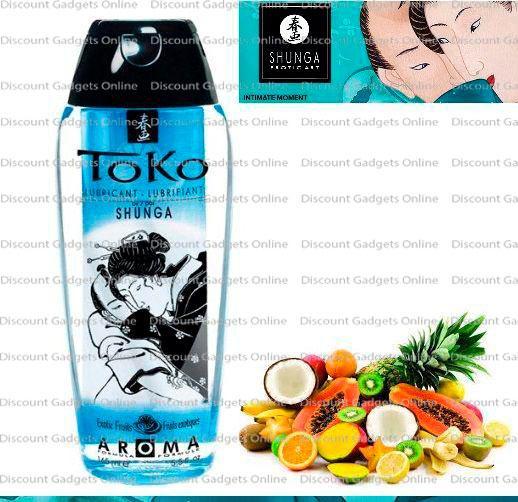Shunga Toko Aroma Flavored Lube Water-Based Sex Lubricant - EXOTIC ...