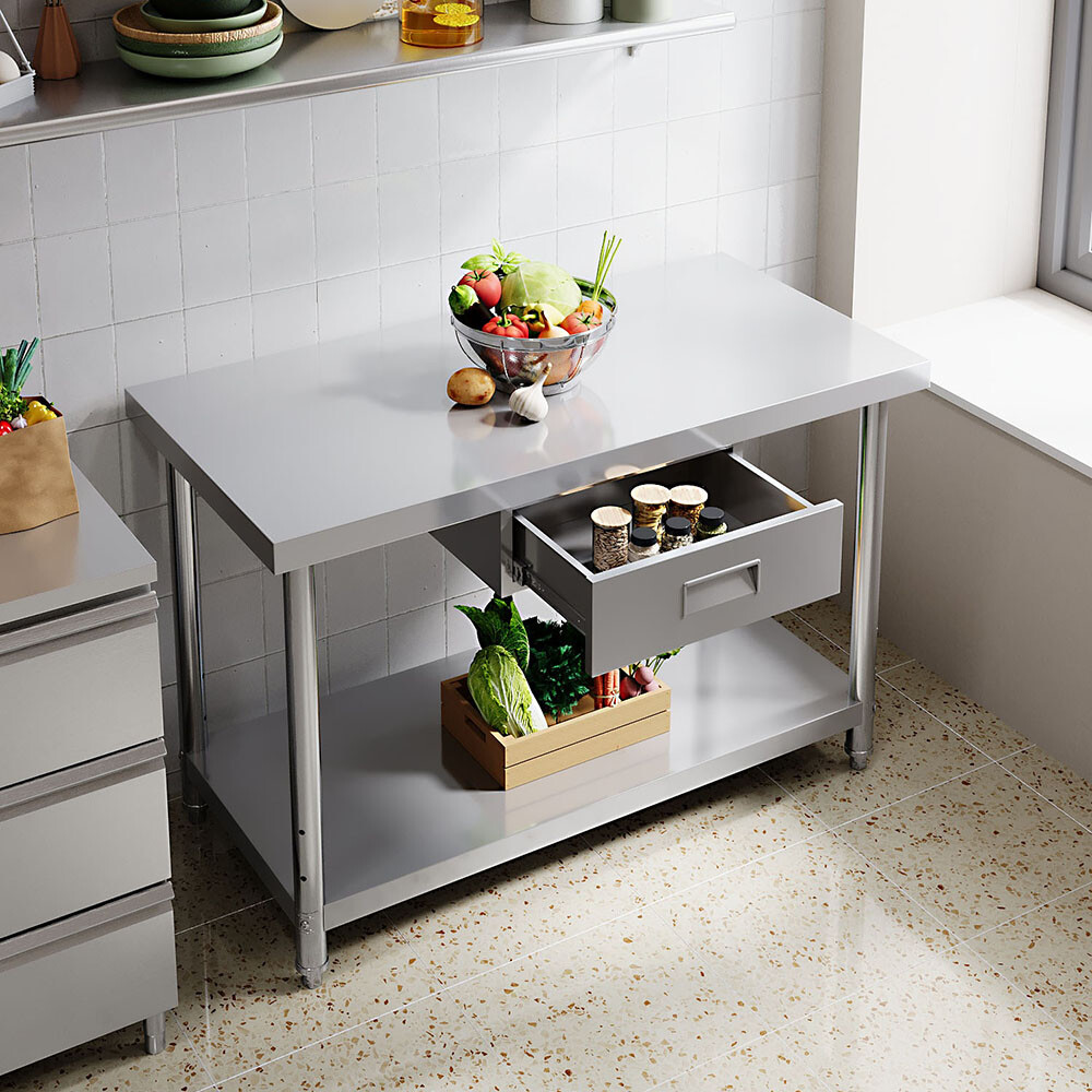 Stainless Steel Work Table Brand New FP Diaminox Stainless Steel 150cm