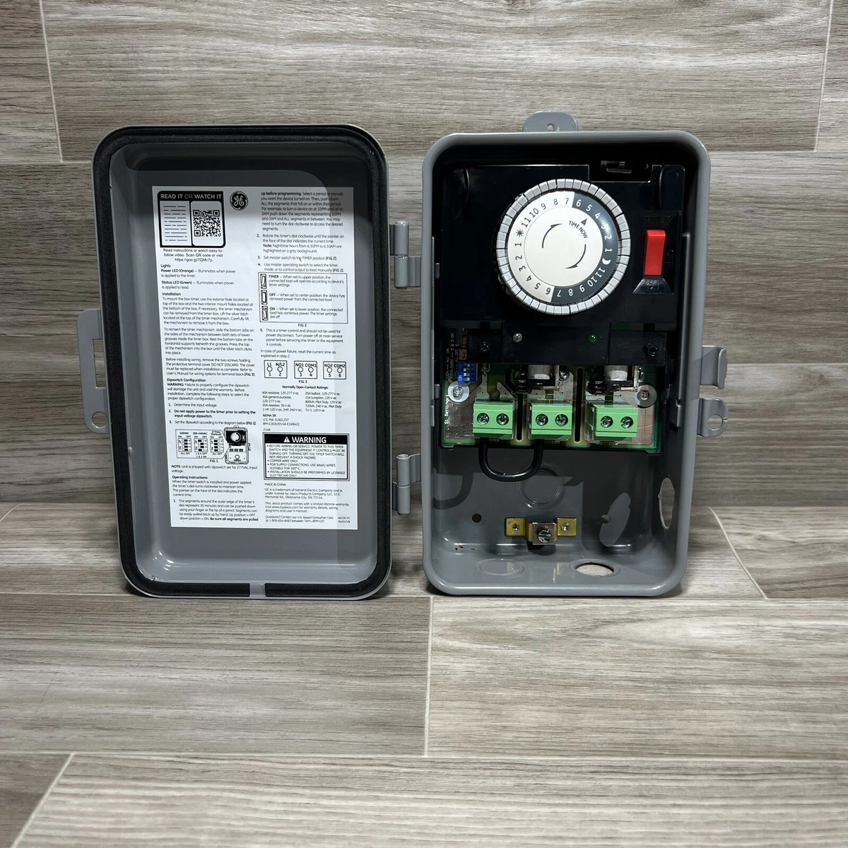 Ge Mechanical Time Switch