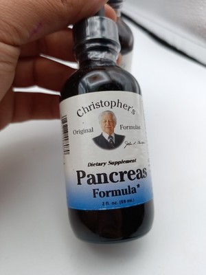Dr Christopher's Original Formulas Pancreas Formula Liquid 2 oz S130B ...