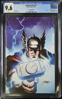 Immortal Thor #1, CGC 9.6, 1:100 George Perez "Virgin" Edition | eBay