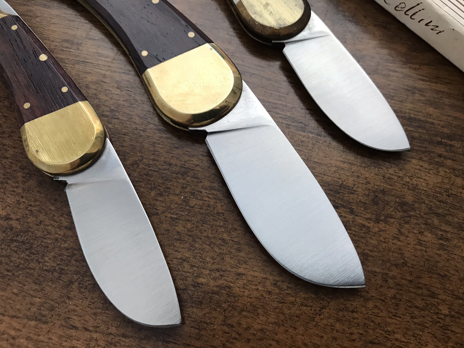 Lot Of 3 Vintage Small Folding Knives Cellini Design Made In Italy | eBay