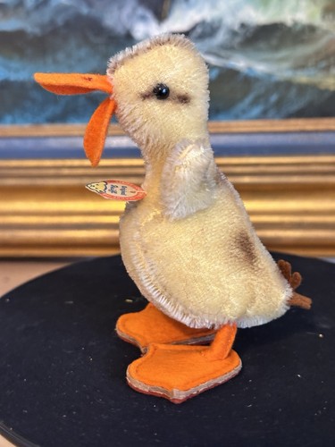 Vintage STEIFF duckling duck with chest tag - Mohair | eBay