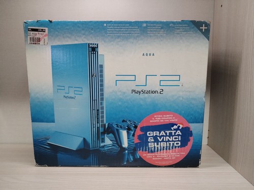 Console Ps2 Playstation 2 FAT AQUA Scph-50004 PAL ITA 🇮🇹 Serial ...