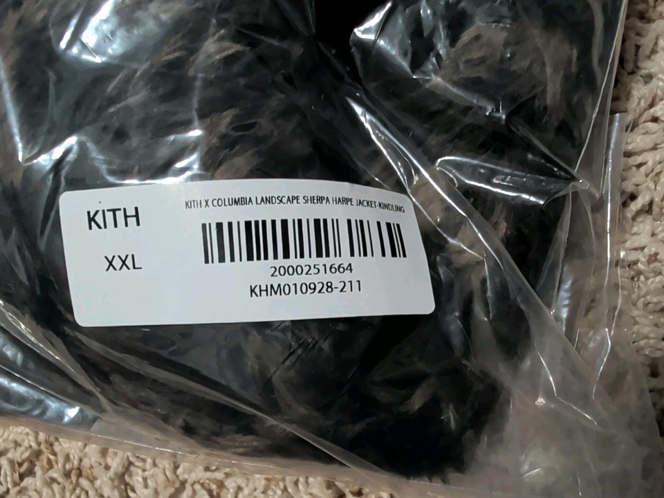 Kith for Columbia NSE Japan Landscape Sherpa Harper Jacket Brown NEW ...