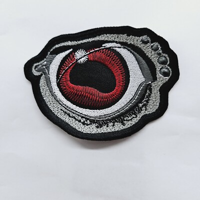 Obituary Cause Of Death Eye Shaped EMBROIDERED PATCH | eBay