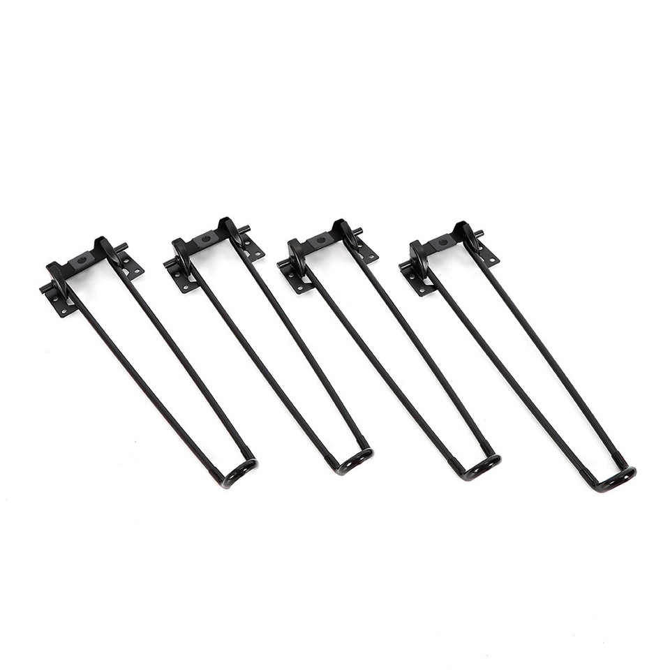 Universal Table Legs Hairpin Foldable Solid Iron Bar Home Hairpin Legs ...