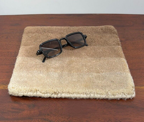 Bohemian Accent Wool Rugs Handmade Kitchen Brown Mats Hand Woven Table ...