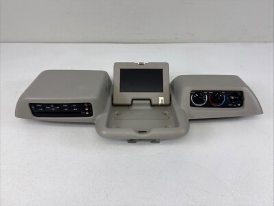 00-05 Ford Excursion 2nd Row Overhead Console DVD Player Temp Control ...
