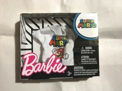 New Barbie Super Mario Bros. Multi-Color Top Fashion Pack | eBay
