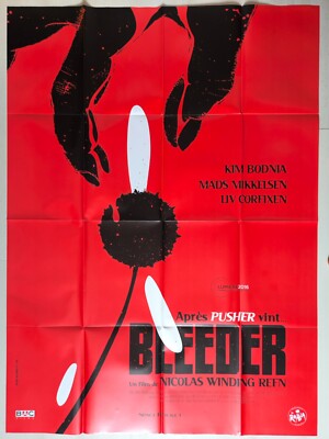 BLEEDER Nicolas Winding Refn Mads Mikkelsen ORIGINAL french LARGE movie ...