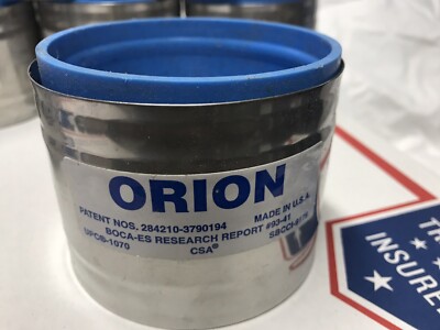 2 ORION 3"Blueline Acid Waste Carrier No Hub Coupling "New other" TS1 ...