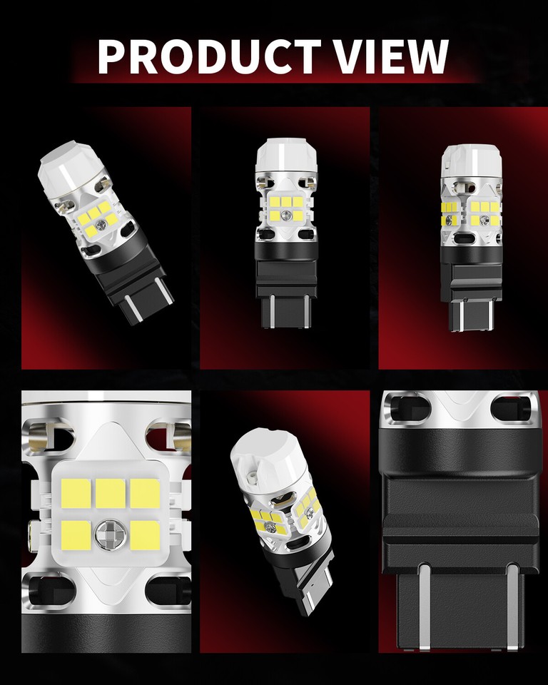 WT21W WT21 LED Reverse Backup Light 6000K White Canbus for Ford Bronco ...