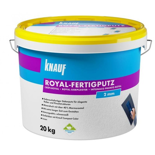 Putz Fertigputz Knauf Royal 2 mm für Innen Wand Decke 20 kg | eBay.de