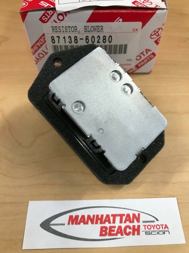 07-14 FJ CRUISER HEATER A/C BLOWER MOTOR RESISTOR 87138-60280 | eBay