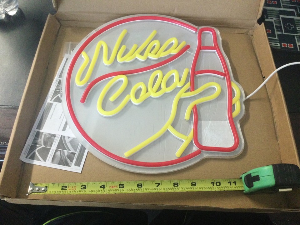 Nuka Cola Neon Sign Fallout Neon Signs Game LED Gamer Decor Dimmable ...