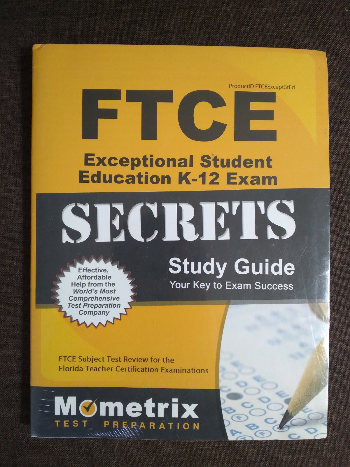 FTCE Exceptional Student Education K-12 Secrets Study Guide : FTCE ...