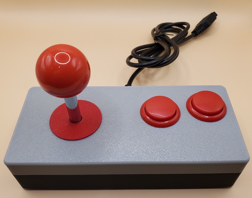 Atari 7800 and 7800+ Two Button Arcade Joystick (Sanwa Style, 8-Way) | eBay