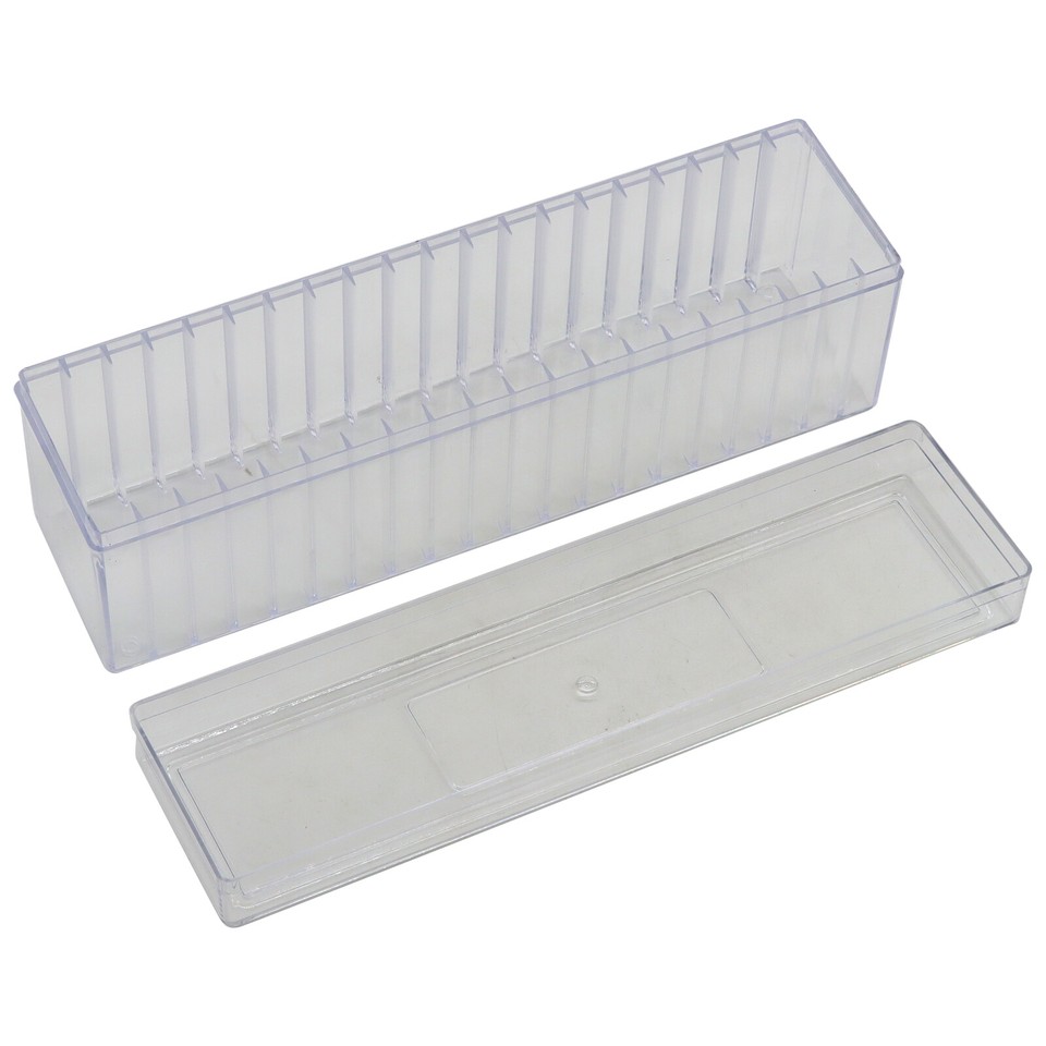 2PC Transparent PC Coin Storage Box 20 Slab Coin Holder for PCGS NGC ...