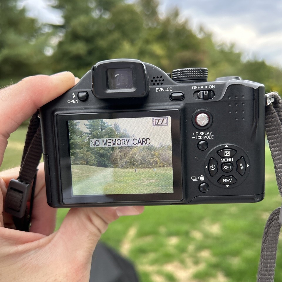 Vtg Panasonic Digital Camera LUMIX DMC-F27 Tested + (2) Batteries ...