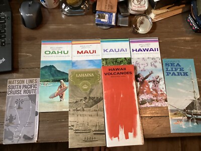 Large Lot Vintage 1960s/70s Hawaii Travel Brochures | eBay