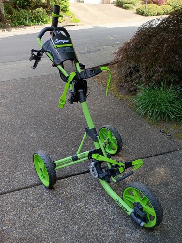 Clicgear Cart Model 4.0 Golf Push Cart | 3-Wheel Folding Collapsible ...
